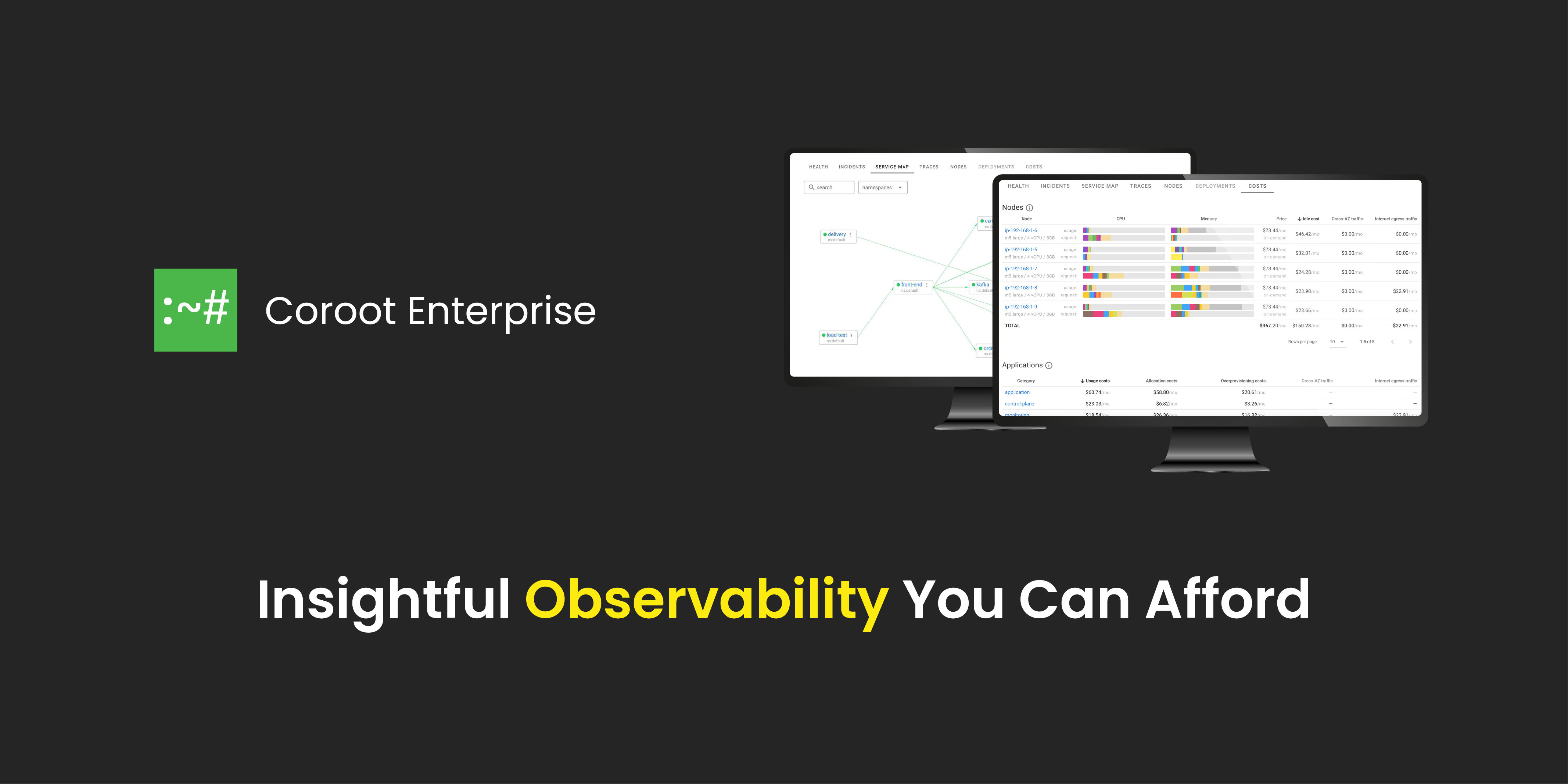 Observability for DevOps and automated root cause analysis | Coroot Enterprise - Coroot