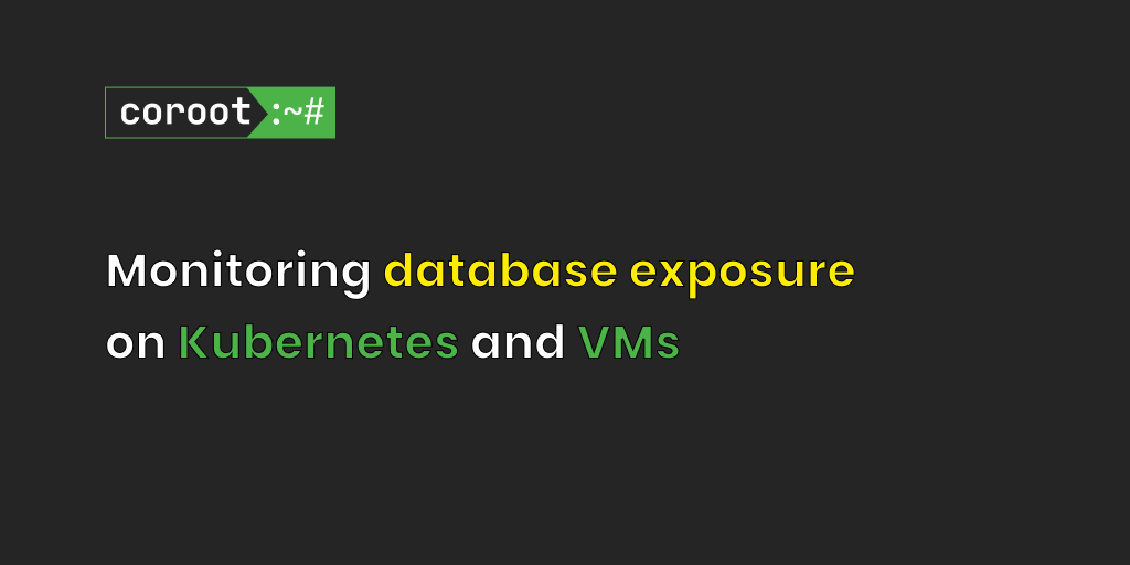 Monitoring Database Exposure On Kubernetes And Vms Coroot 5557